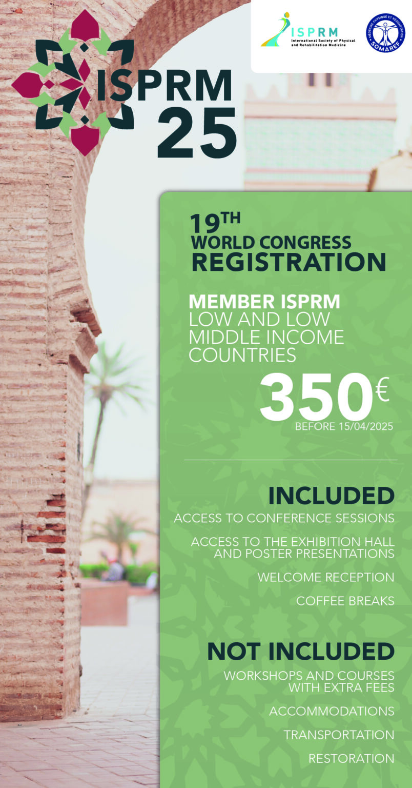 ISPRM 2025 in Marrakesh – ISPRM 2025